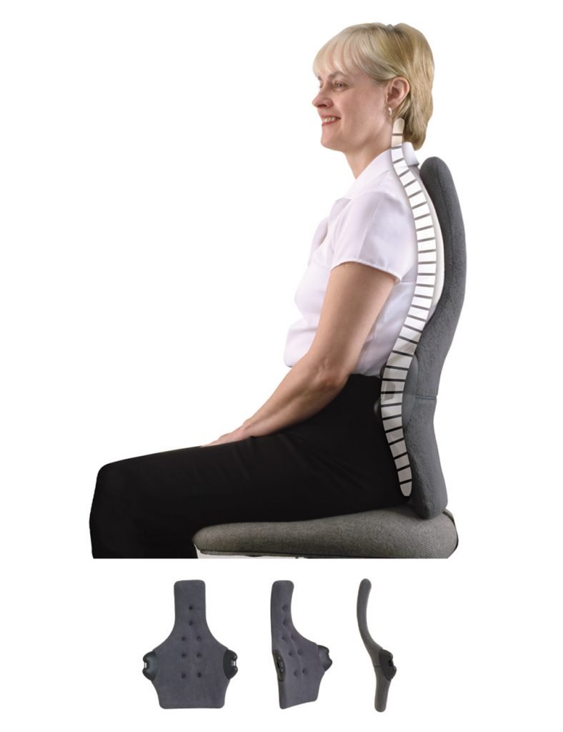 THERAPEUTICA SPINAL BACK SUPPORT WITH NECK SUPPORT | Gannon Ergonomics